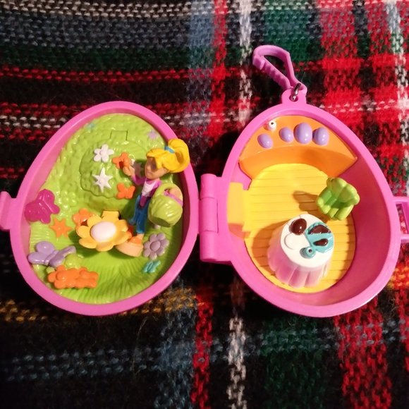 Origin products ltd | Toys | 2 Polly Pocket Easter Eggs Pink Purple ...